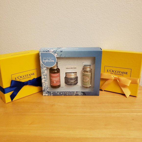 L'OCCITANE | Bath & Body | Loccitane Onthego Hydration 3pc Set Empty ...